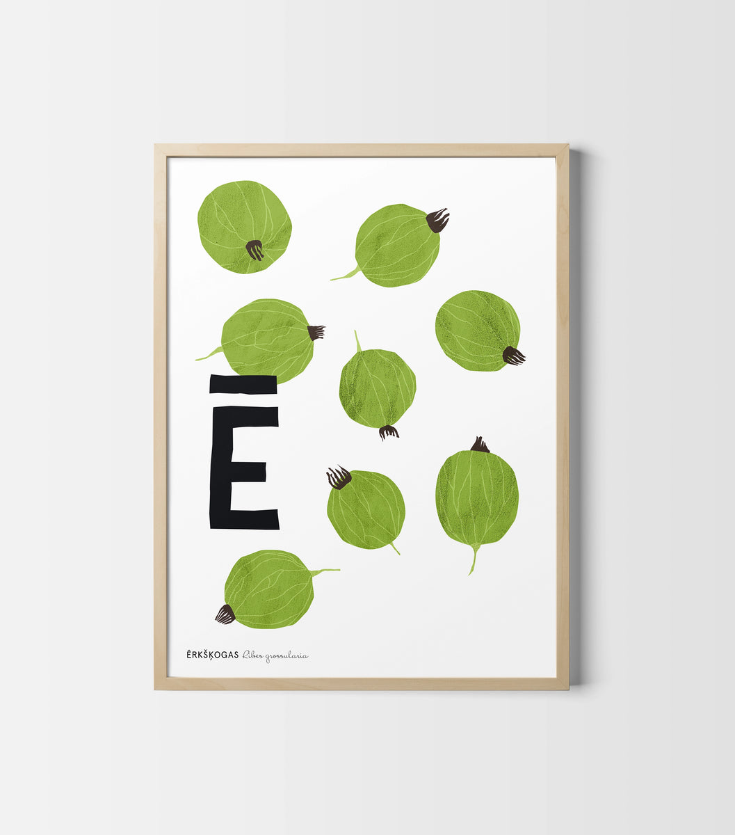 Gooseberry — Graphic Print – MIESAI — Design things with a Baltic twist ...