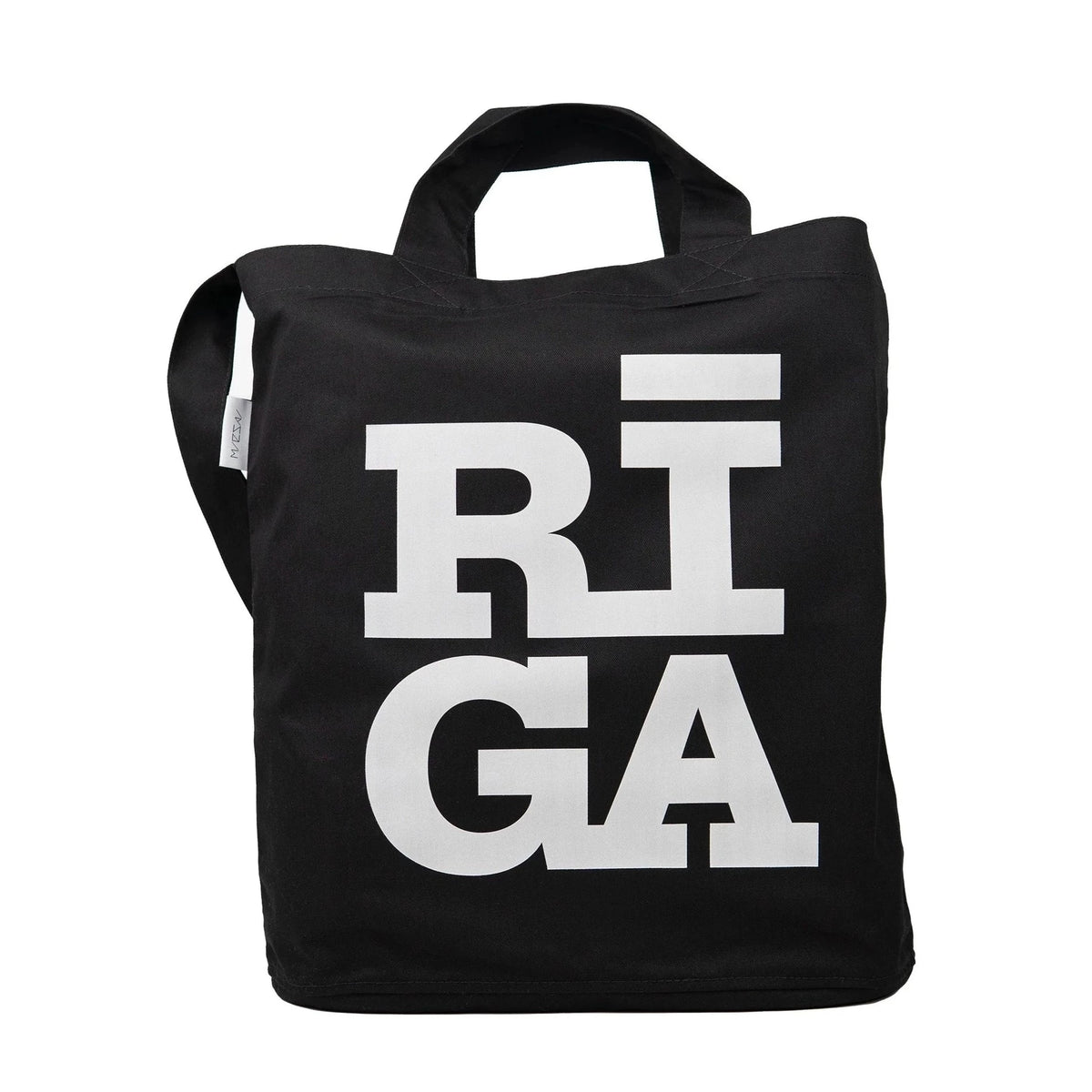 Reflective Tote Bag — Riga Original® (Black) – MIESAI — Design things ...