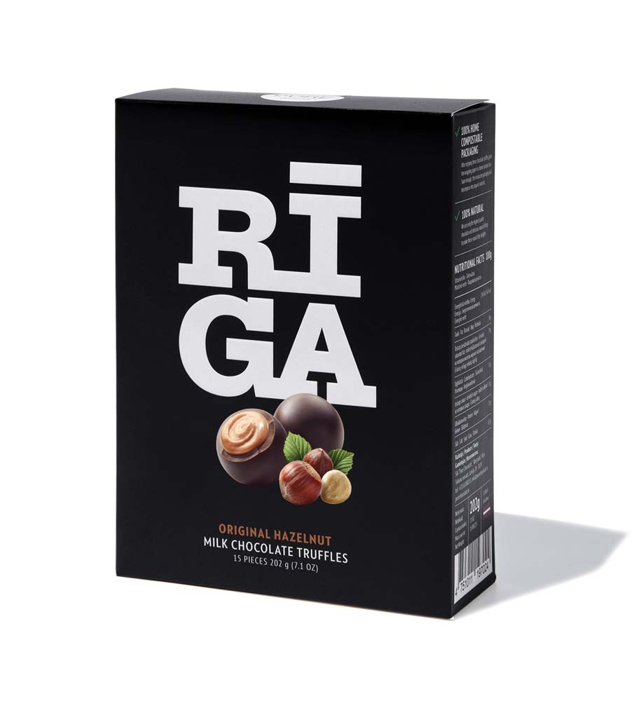 Riga Original® Hazelnut Chocolate Truffles – Miesai Design Store